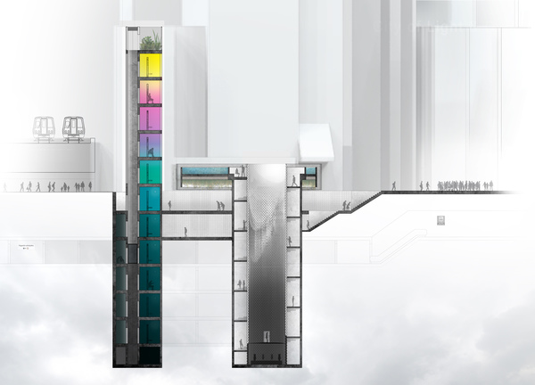 Tokyo Vertical Cemetery competition - Finalist | BowerBird